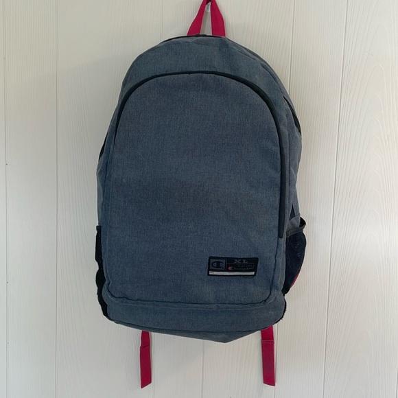 Champion | Bags | Champion Heathered Grey Backpack Xl | Poshmark